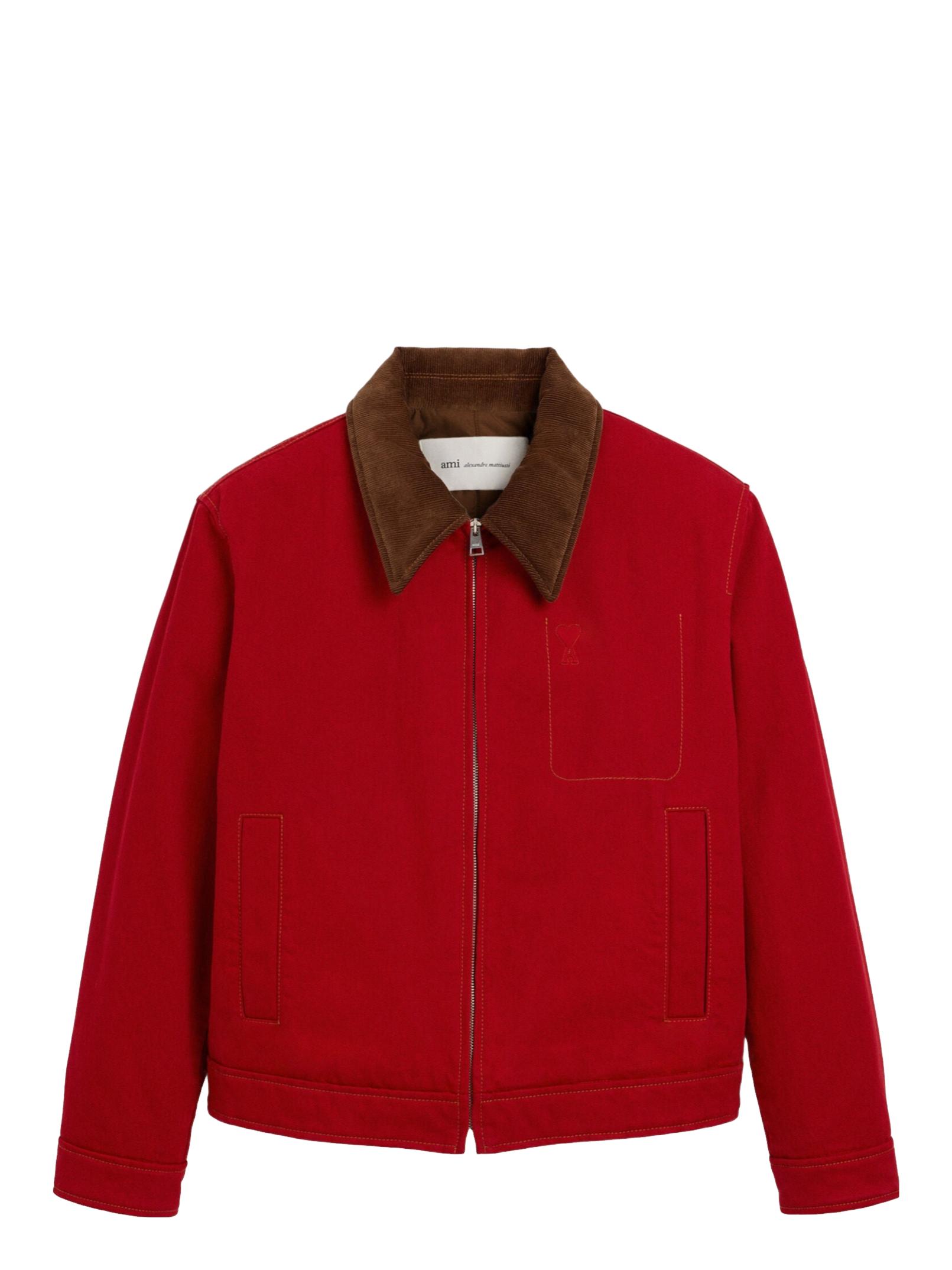 AMI Ami Paris Zip-Up Padded Jacket
